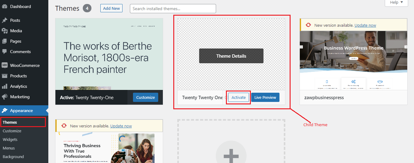 How to Create a Child Theme in WordPress? - YourBlogCoach