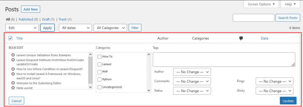 How to Unpublish WordPress Posts, Pages and Entire Site?