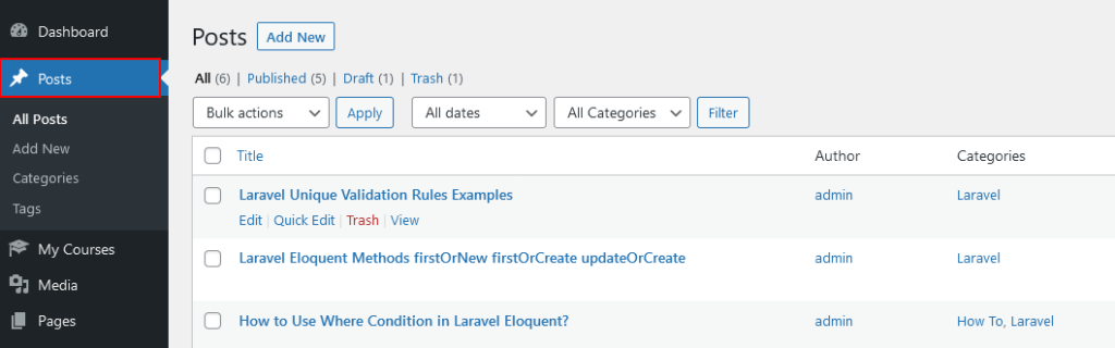 How to Unpublish WordPress Posts, Pages and Entire Site?