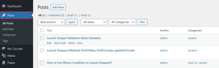 How to Unpublish WordPress Posts, Pages and Entire Site?